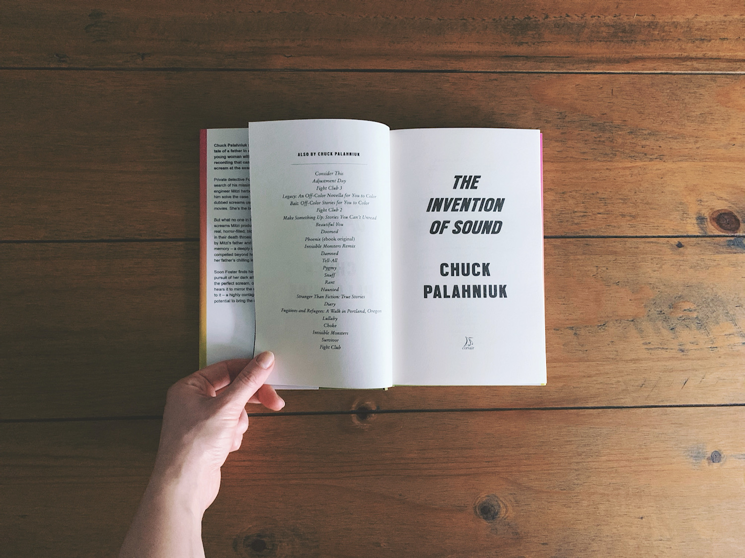 Book Review: The Invention of Sound – Escape Through The Pages